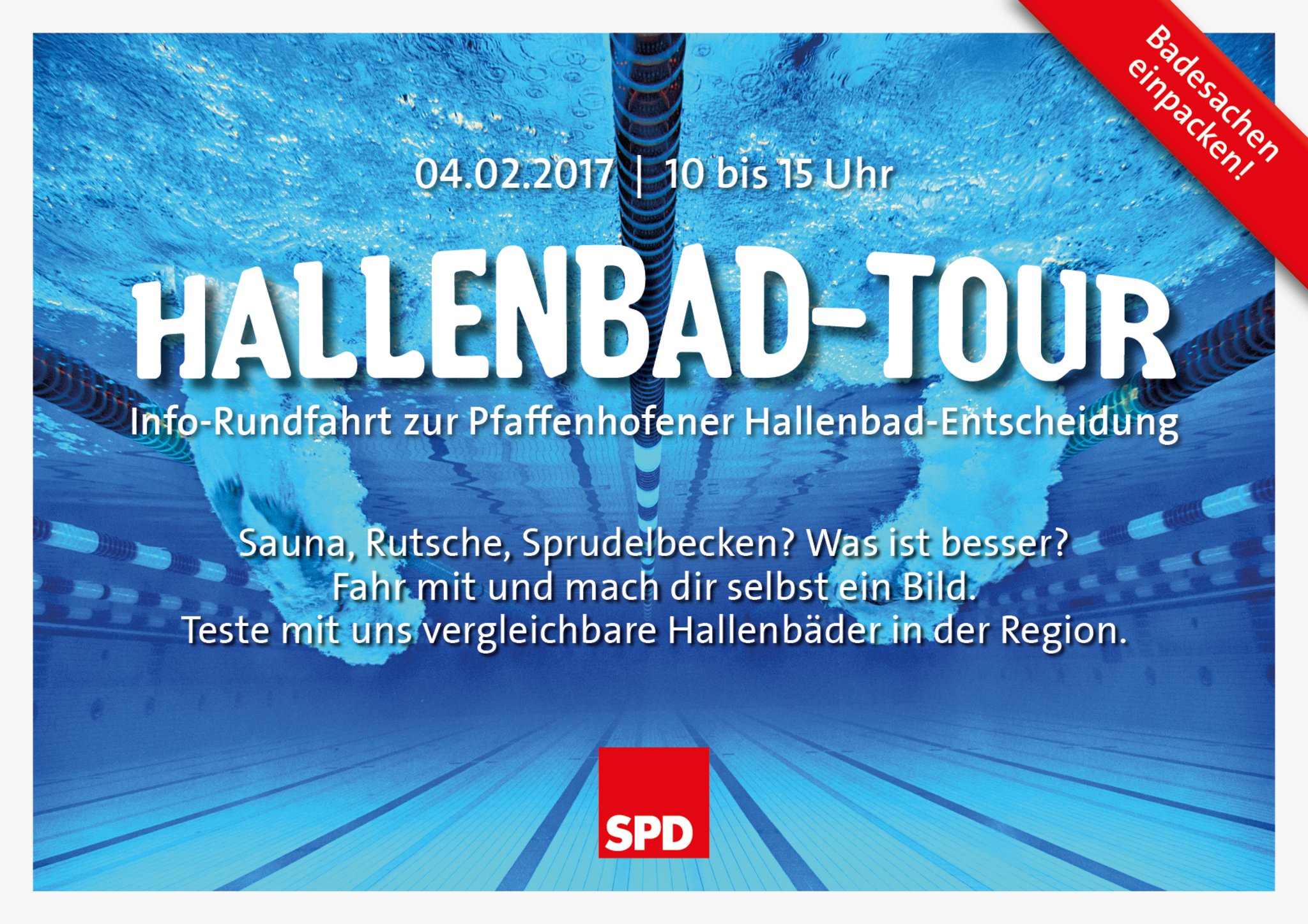 Hallenbad-Info-Tour nach Neufarn und Ismaning - Pfaffenhofen