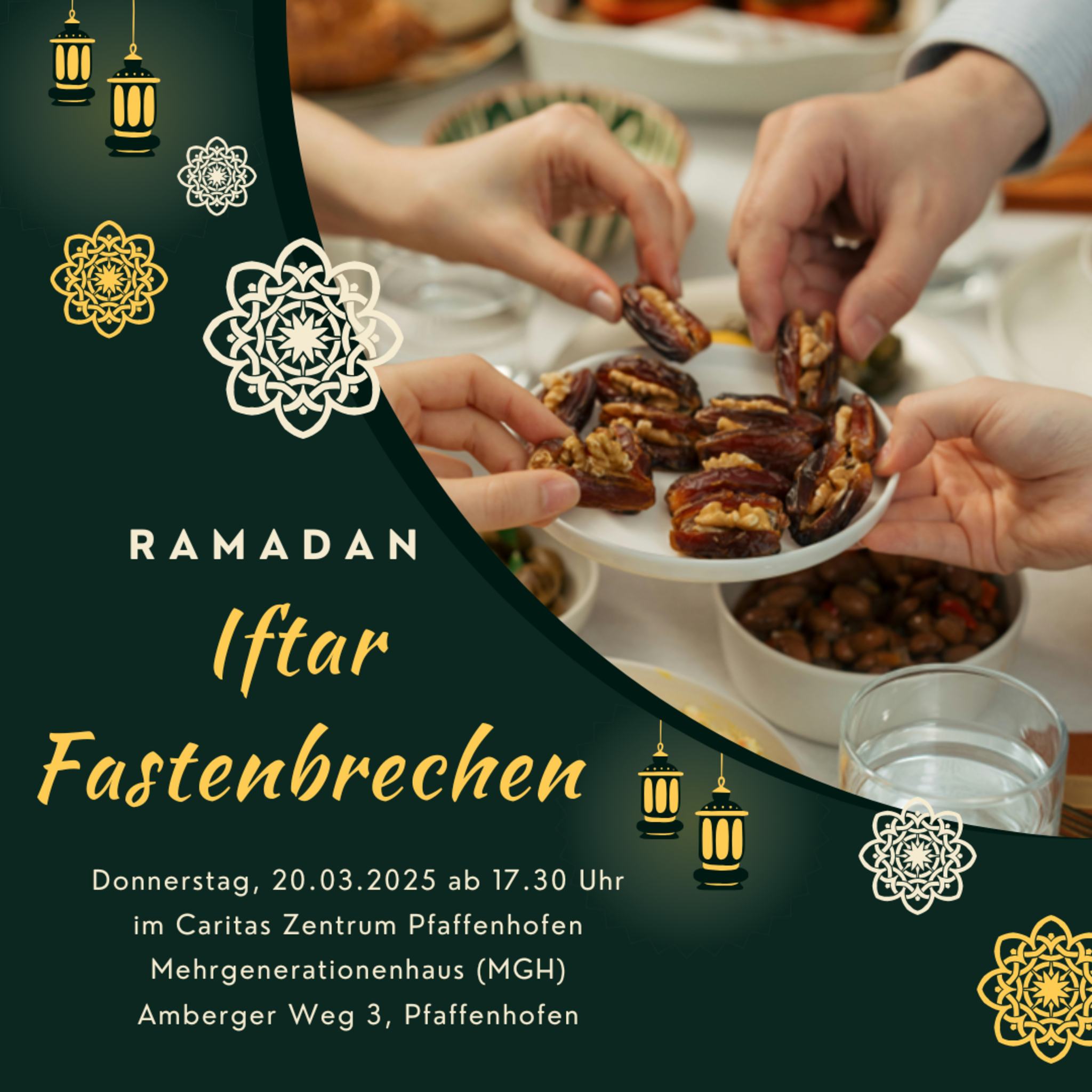 Iftar: Gemeinsames Fastenbrechen im Caritas Zentrum Pfaffenhofen ...